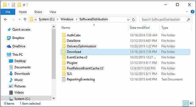 How to Clear Windows 10 Update Cache